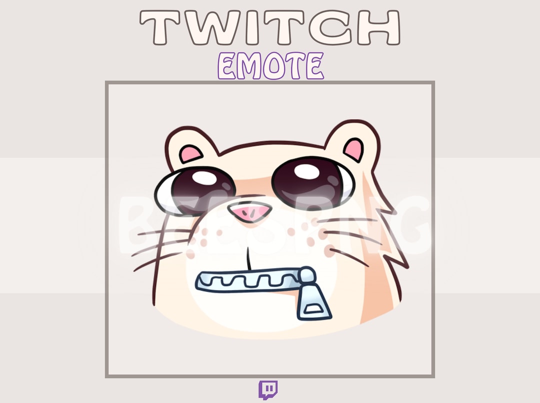 Twitch Emote » "cute Mouse Zipped'' » Emotes for Twitch | Cute Emotes ...