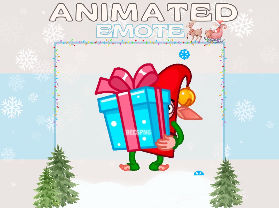 Animated Twitch Emote » ''gifts'' » Christmas Emote for Twitch ...