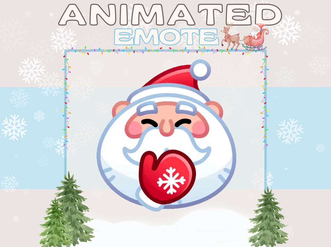 Animated Emote » Chuckle-claus » Twitch Emotes, Christmas Emotes ...