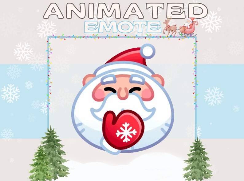 Animated Emote » Chuckle-claus » Twitch Emotes, Christmas Emotes ...
