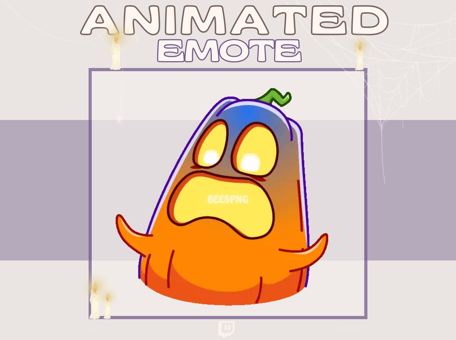 Animated Twitch Emote » Jumpscare » Halloween Emotes | Pumpkin Emote ...