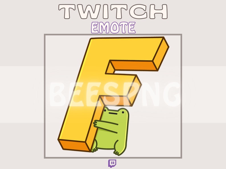 Twitch Emote » "f'' » Emotes for Twitch | F Emote, Altf4 Emote, Funny ...