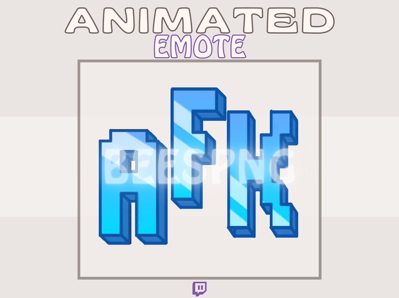 Animated Twitch Emote » AFK » Text Emotes | AFK Emote, Text Emotes ...