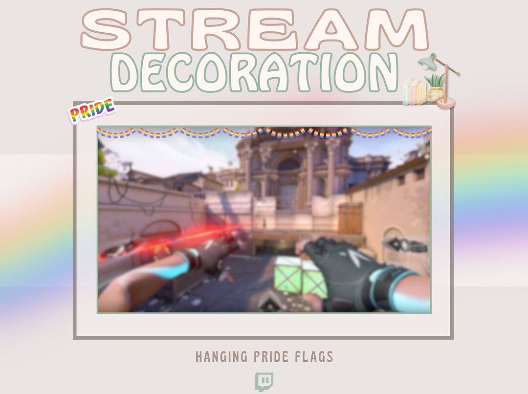 Pride Flags Stream Decoration: Twitch Overlay Banner (MP4) - Etsy