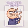 Blood Splatter Handprint Emote, Horror Twitch/discord (digital Download ...