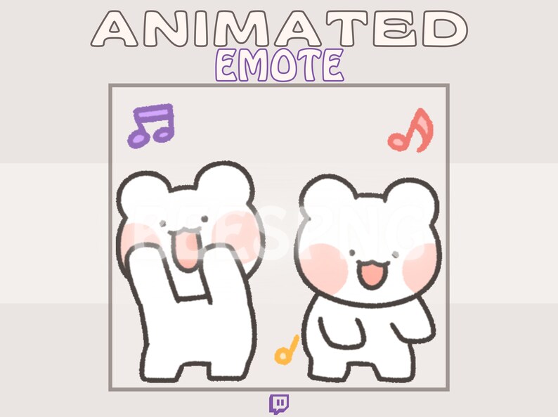 Animated Twitch Emote dance-altol'' pink Emotes for Twitch Cute Emotes ...
