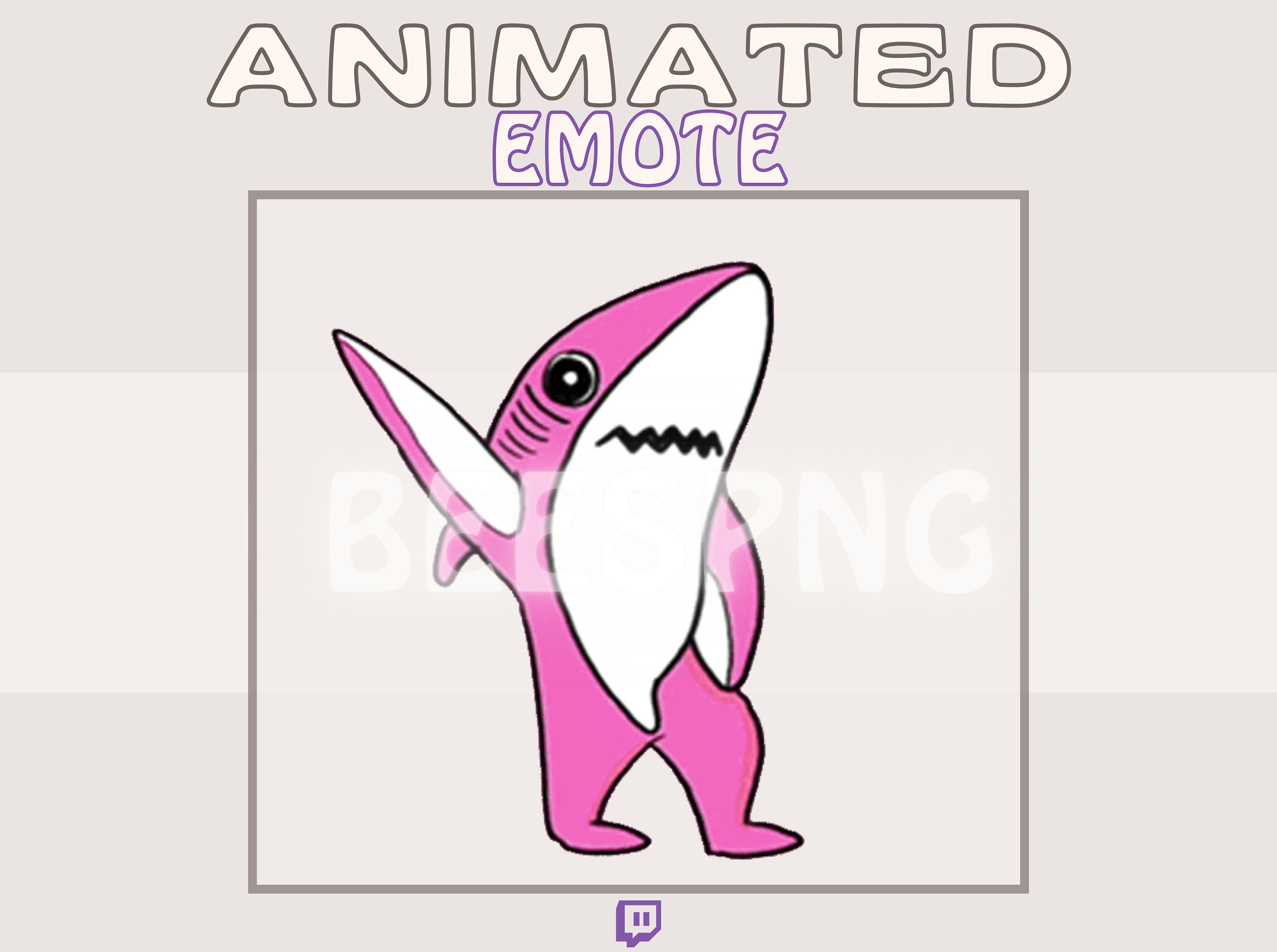 Animated Twitch Emote » "dancing Shark'' » Emotes for Twitch | Shark ...