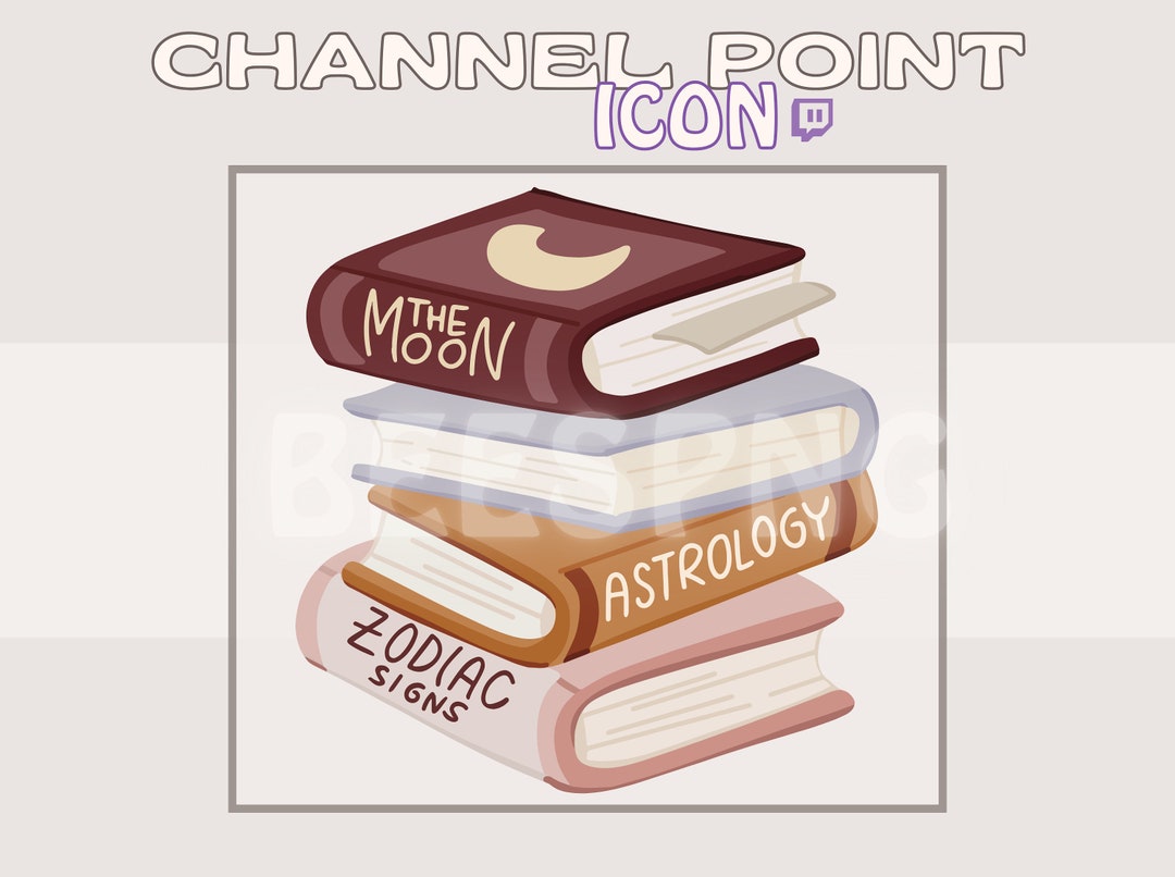 Astro Books ‣ Channel Point Icon • Viewer Currency Icon | Astrology ...