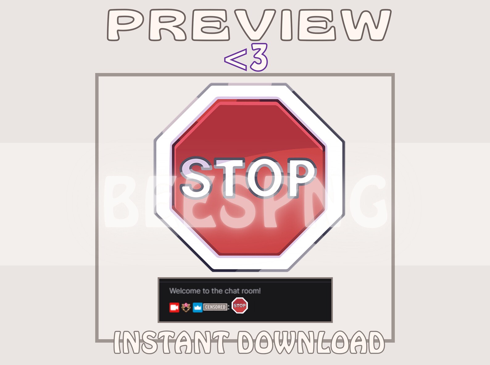 Twitch Emote » "stop!'' » Emotes for Twitch | Stop Emotes, Hype Emotes ...