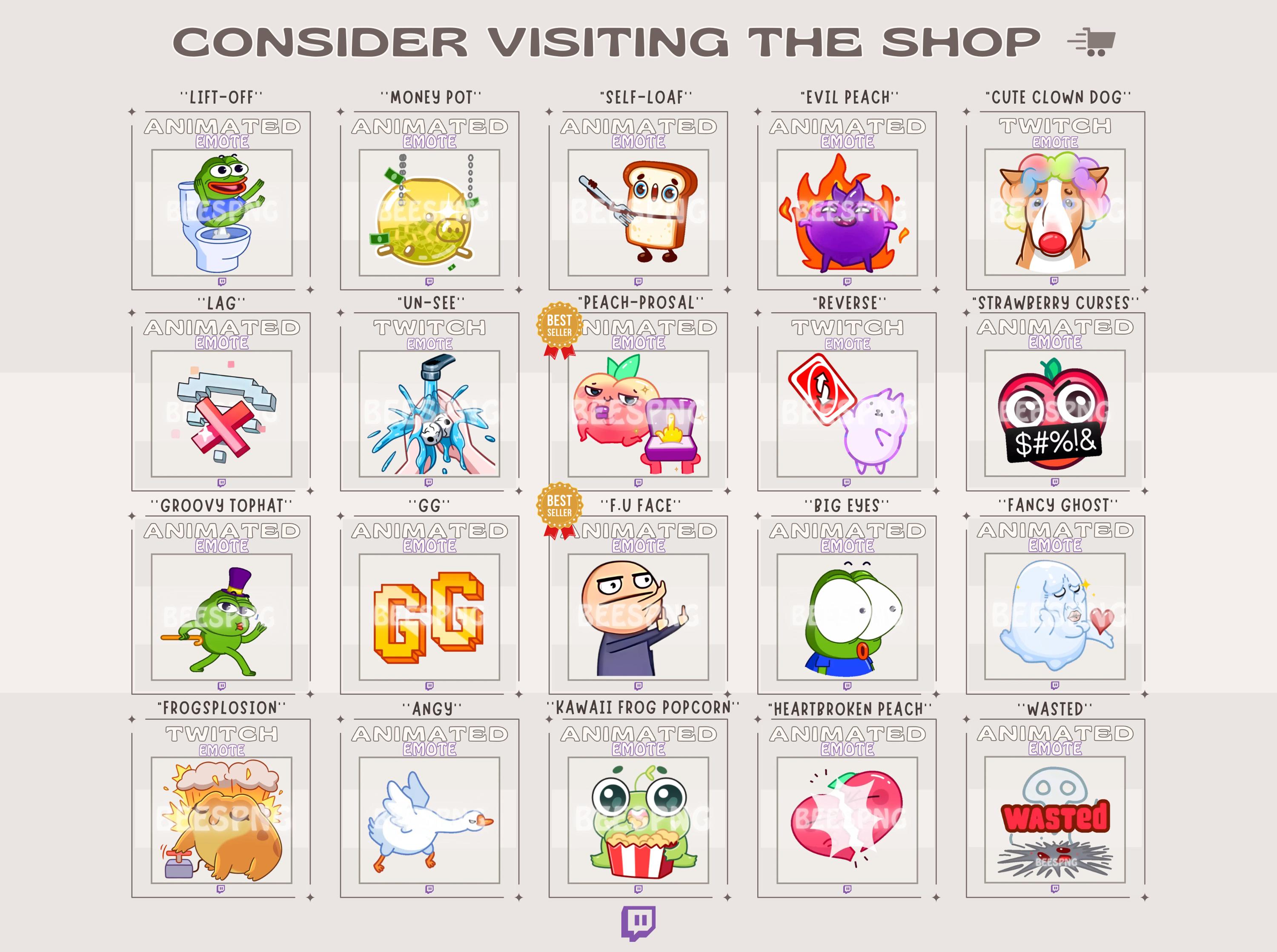 Animated Twitch Emote » ''my Precious'' » Emotes for Twitch | Pepe ...