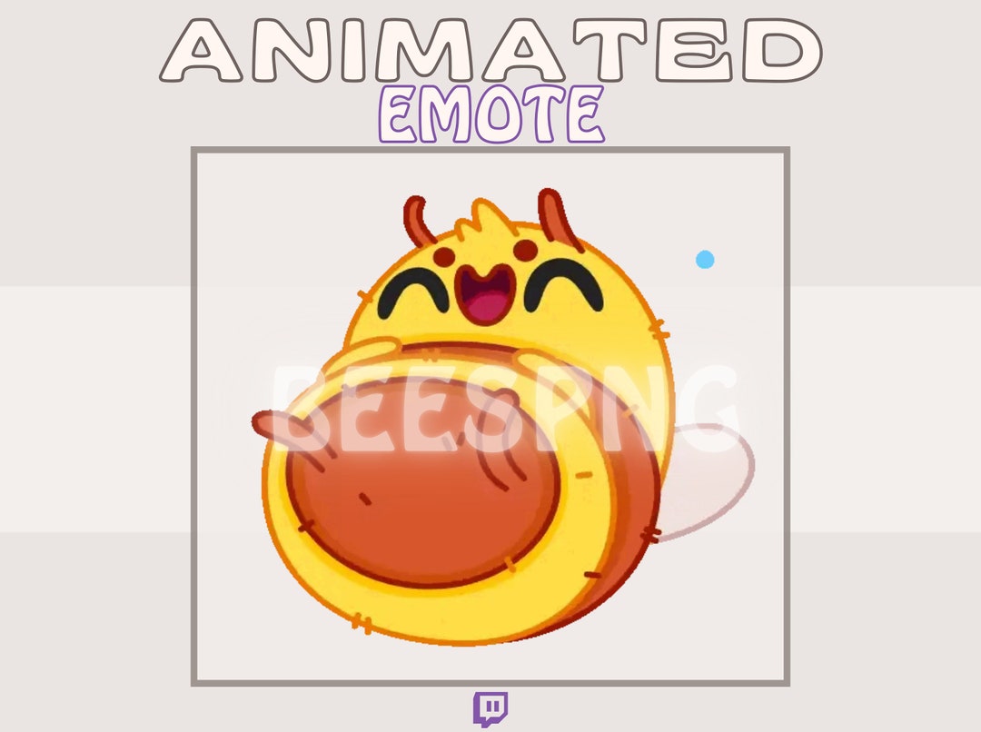 Animated Twitch Emote » ''giggle Bee'' » Emotes for Twitch | Bee Emotes ...