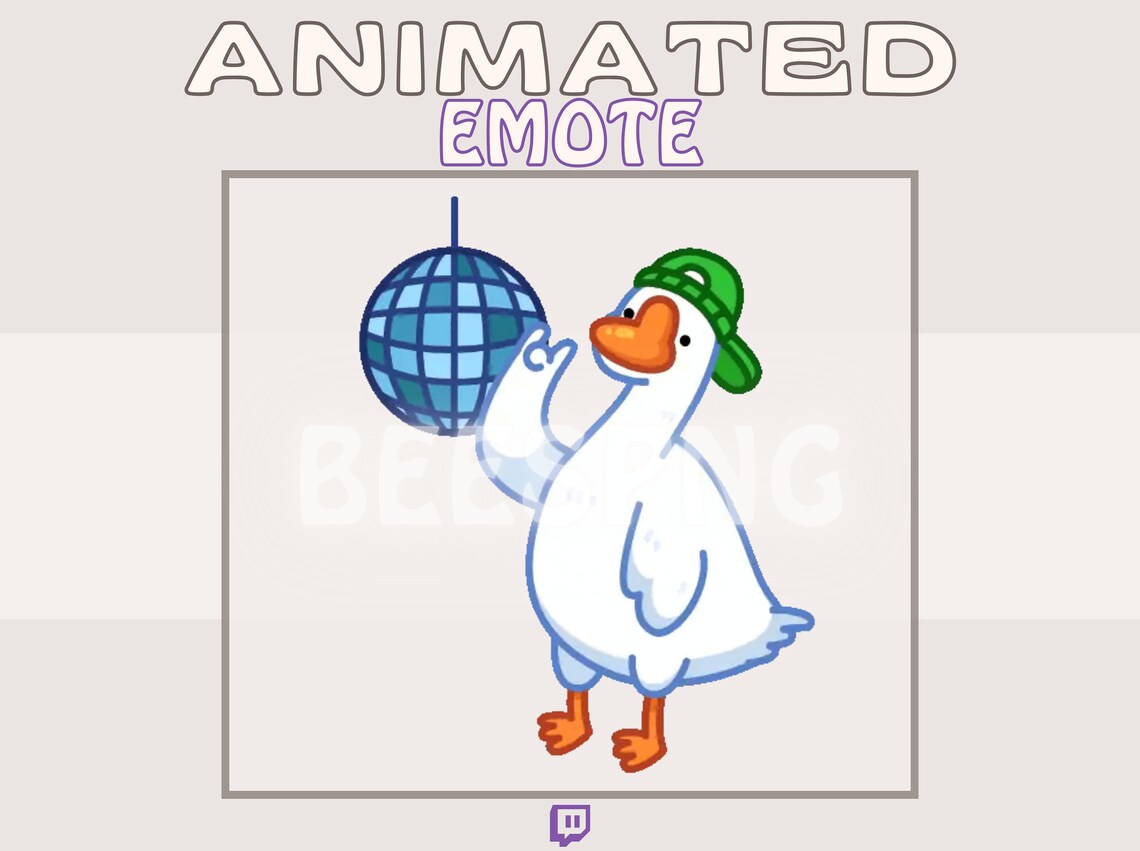 Animated Twitch Emote » ''disco'' » Emotes for Twitch | Goose Emotes ...