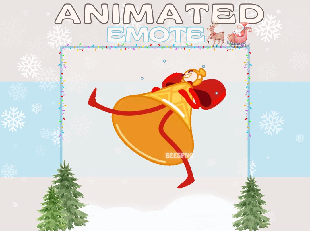 Animated Emote » Chuckle-belles » Twitch Emotes, Christmas Emotes ...