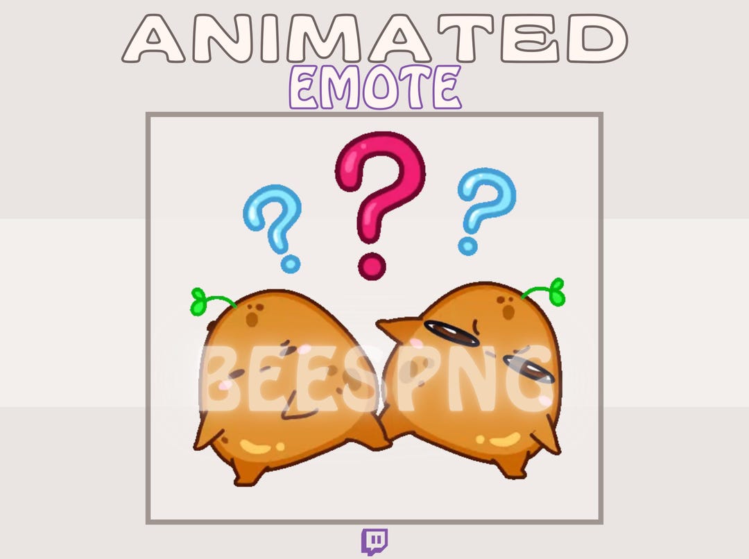 Animated Twitch Emote » ''potato Huh?'' » Emotes for Twitch | Potato ...