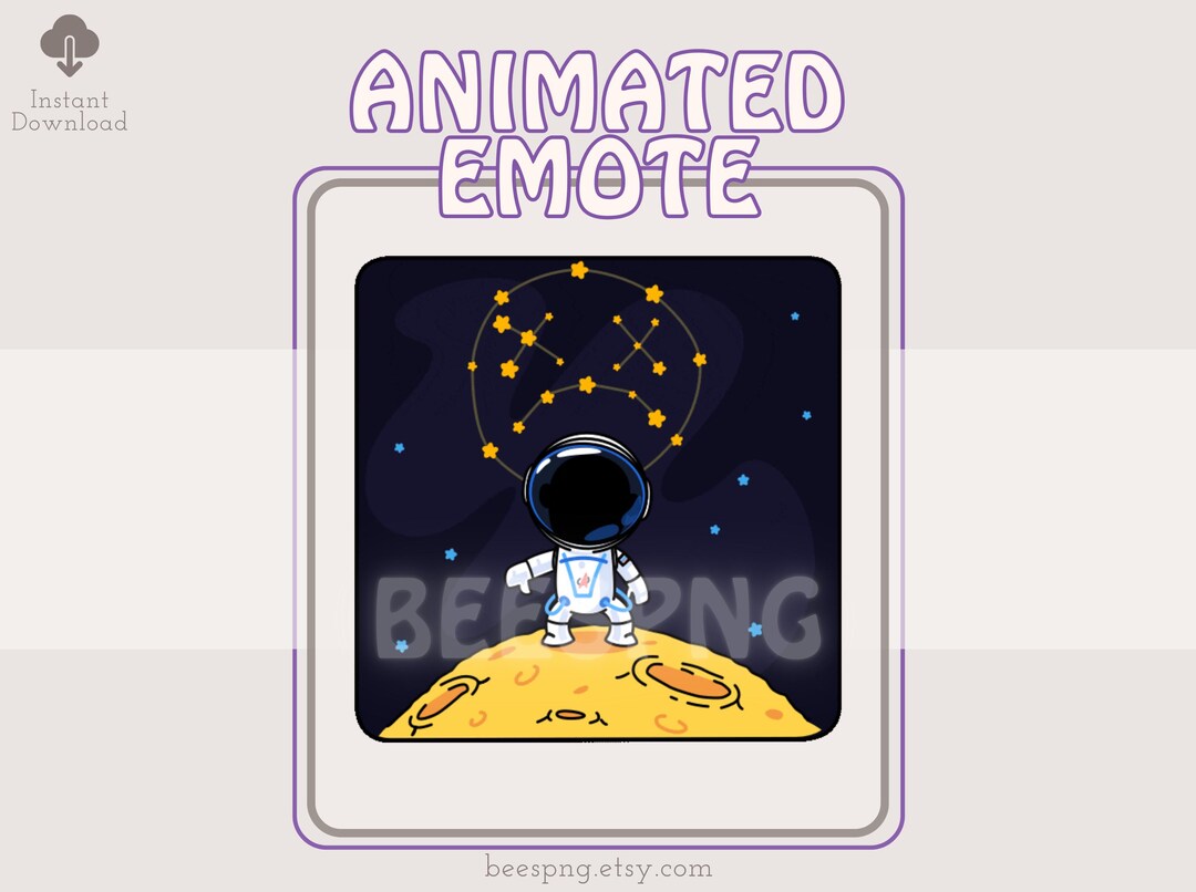 Sad Stars » Twitch Emote » Animated // Stream Assets • Beespng - Etsy ...
