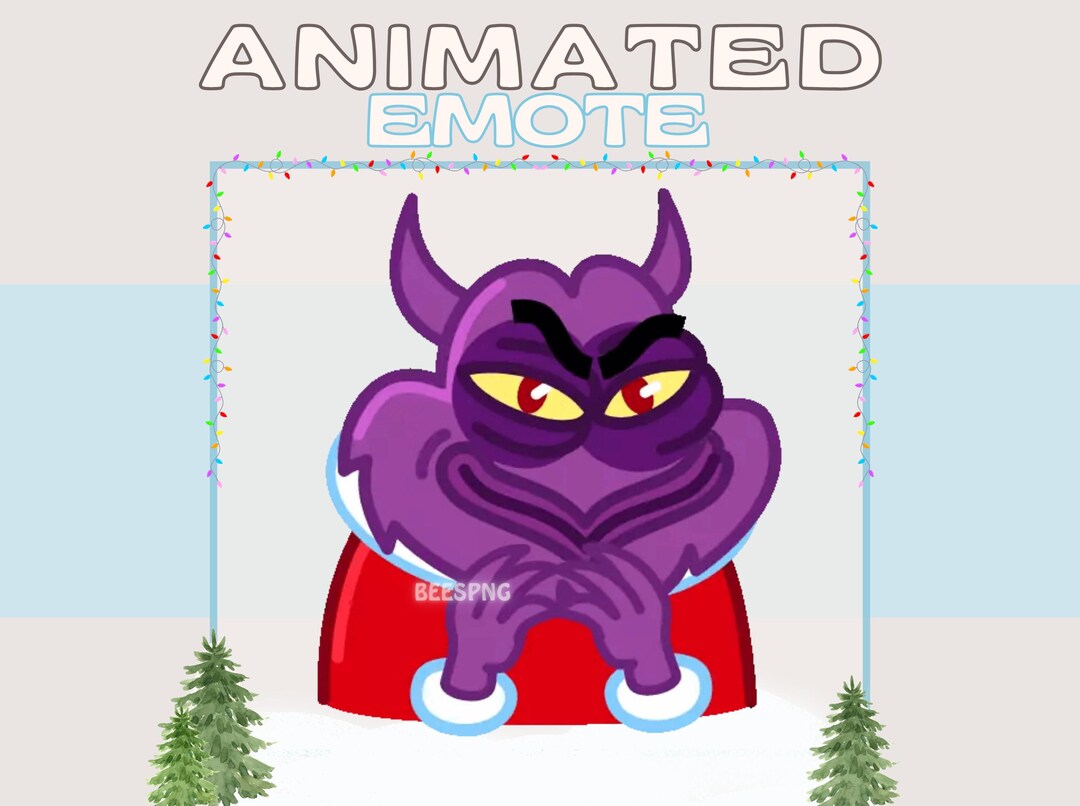 Evil.. » Animated Christmas Pepe Emote » Available in Set | #beespng ...