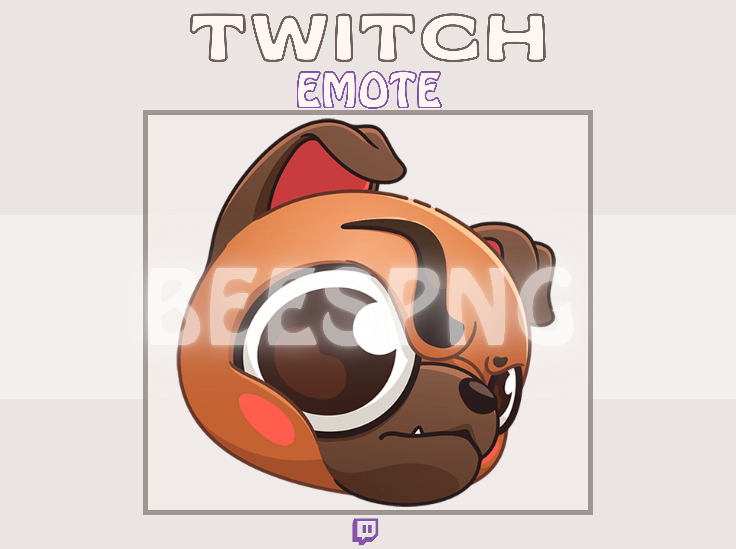 Twitch Emote eyebrow Raise'' Emotes for Twitch Cute Emote, Meme Emote ...