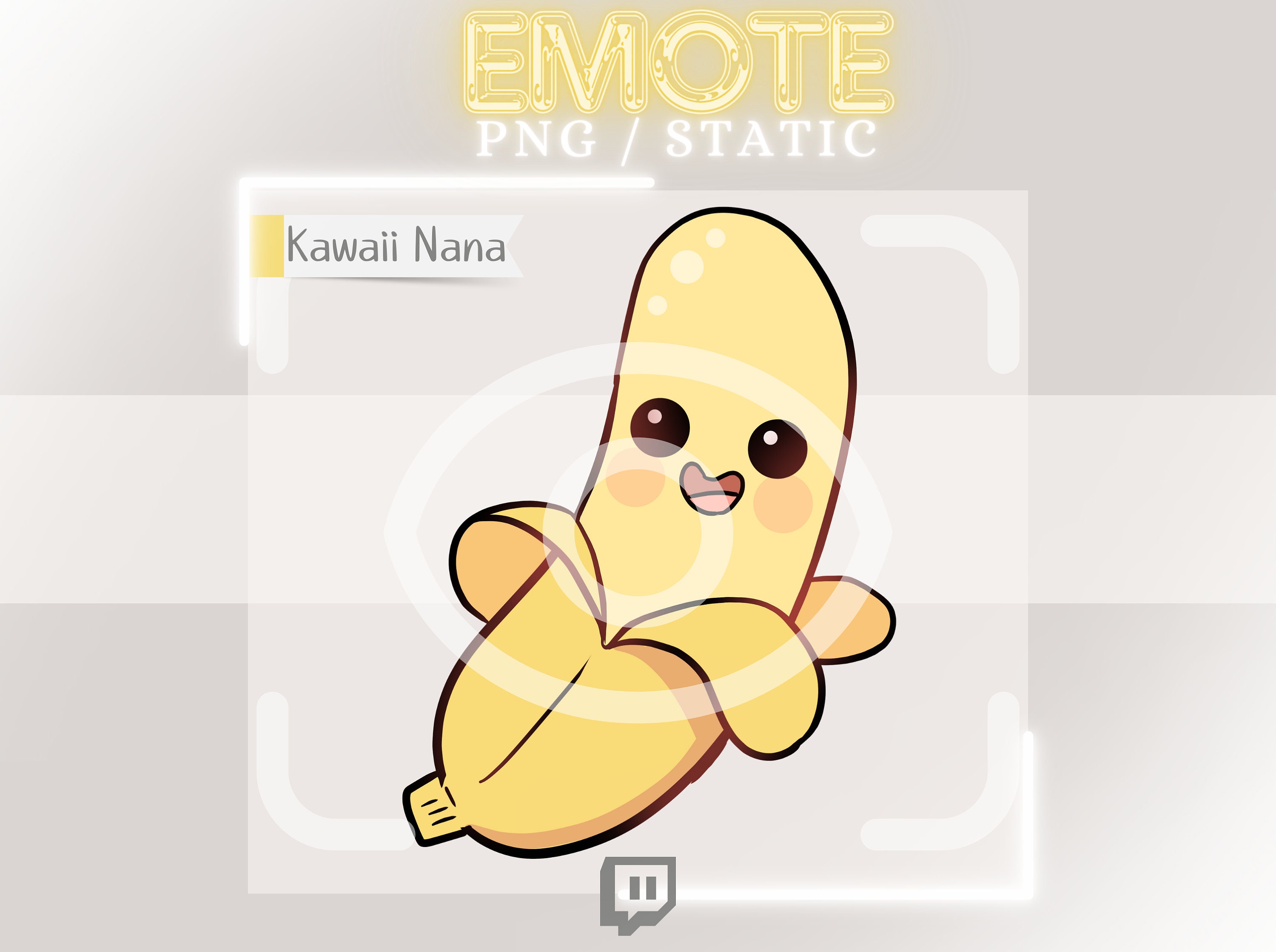 Twitch Emote ''kawaii Nana'' Emotes for Twitch Cute Emotes, Kawaii ...