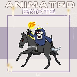 Animated Twitch Emote » Reaping Gallop » Halloween Emotes | Skeleton ...