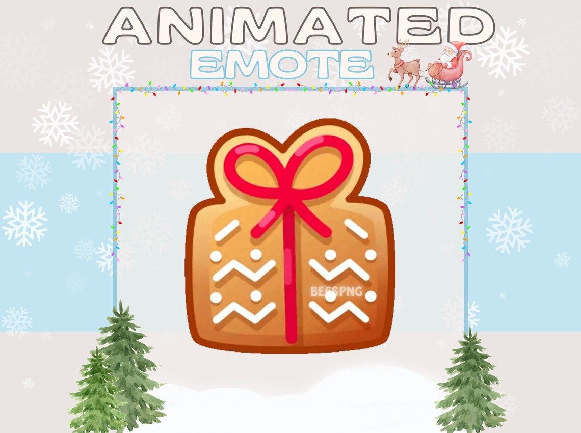 Animated Emote » Present Cookie » Twitch Emotes, Christmas Emotes ...