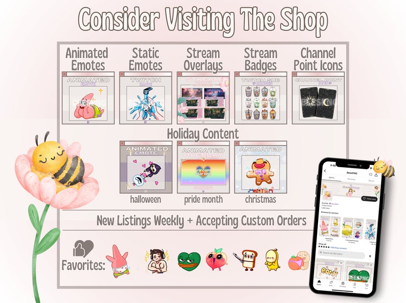 Paper Love ‣ Animated Twitch Overlay ‣ Starter Package | Animated ...