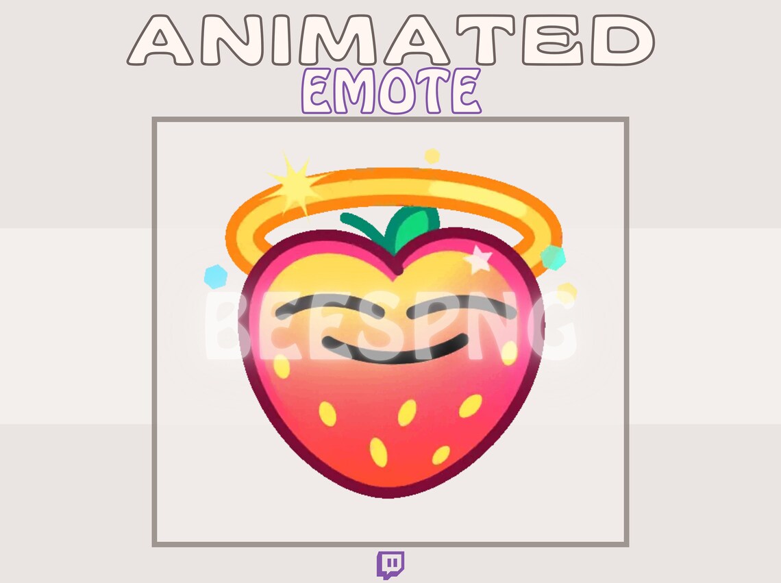 Animated Twitch Emote » " Holy Berry '' » Emotes for Twitch | Funny ...