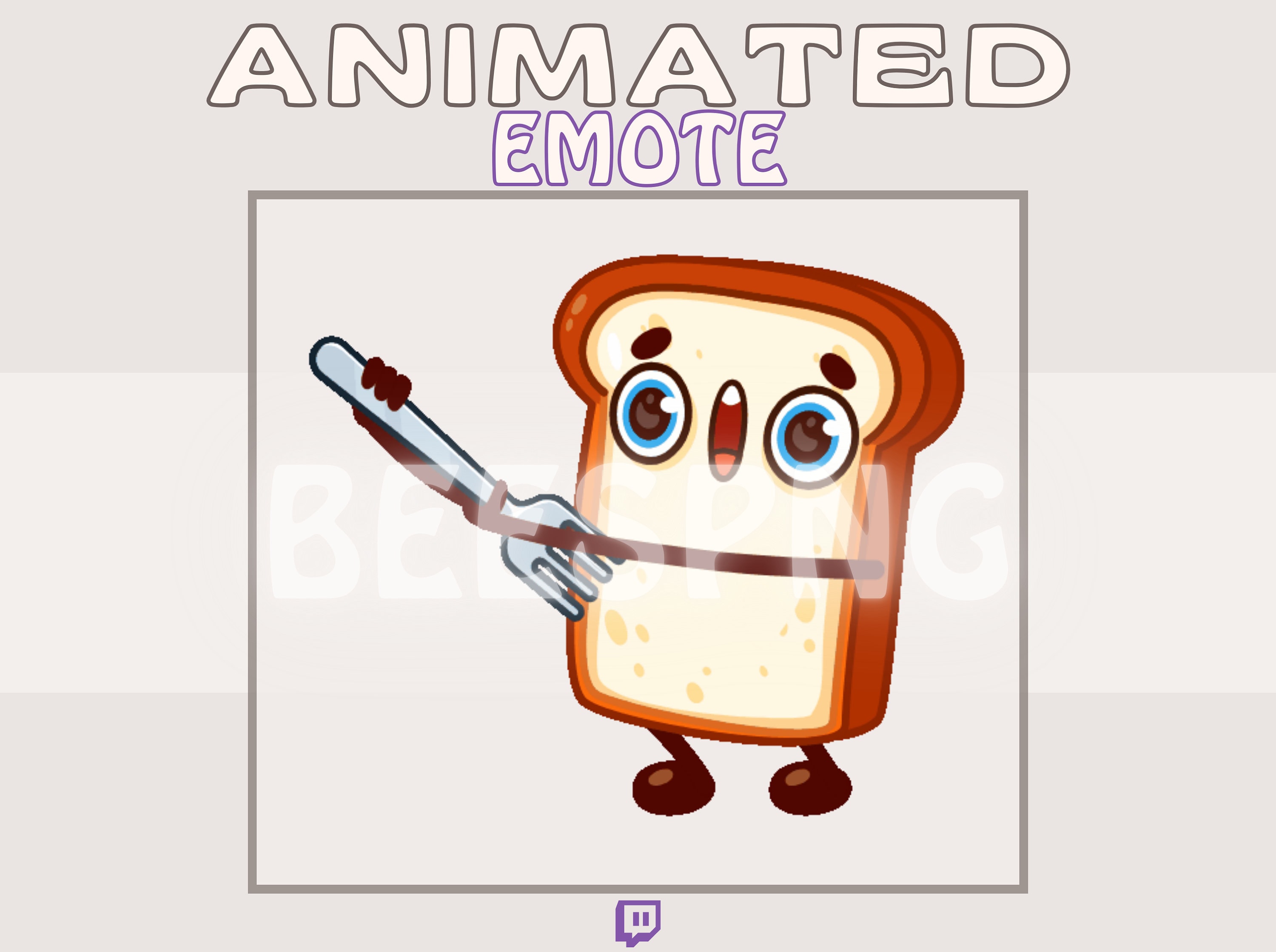 Animated Twitch Emote » "self-loaf'' » Emotes for Twitch | Cute Emotes ...