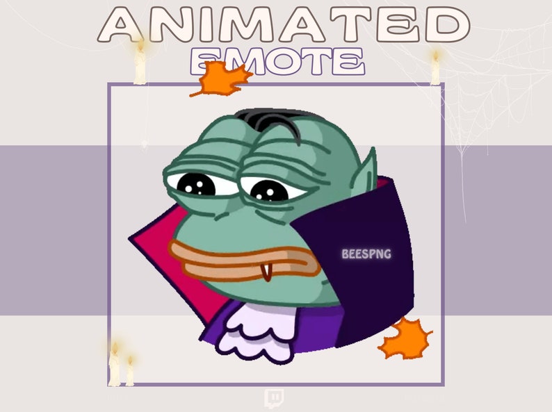 Animated Twitch Emote » Seasons Change » Halloween Emotes | Vampire ...