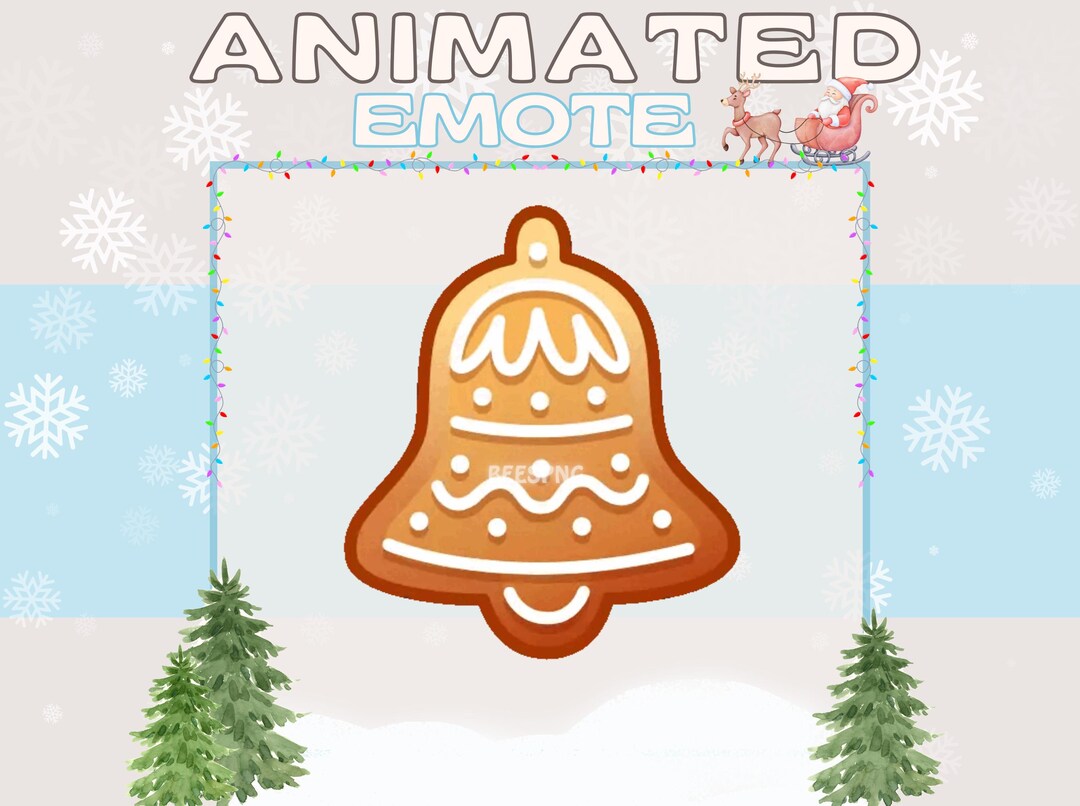 Animated Emote » Bell Cookie » Twitch Emotes, Christmas Emotes, Holiday ...