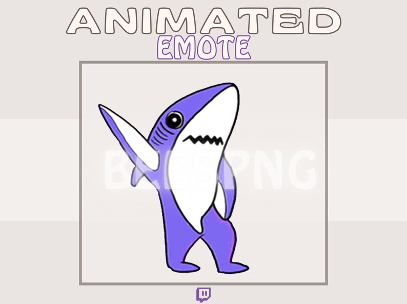 Animated Twitch Emote dancing Shark'' Emotes for Twitch Shark Emotes ...