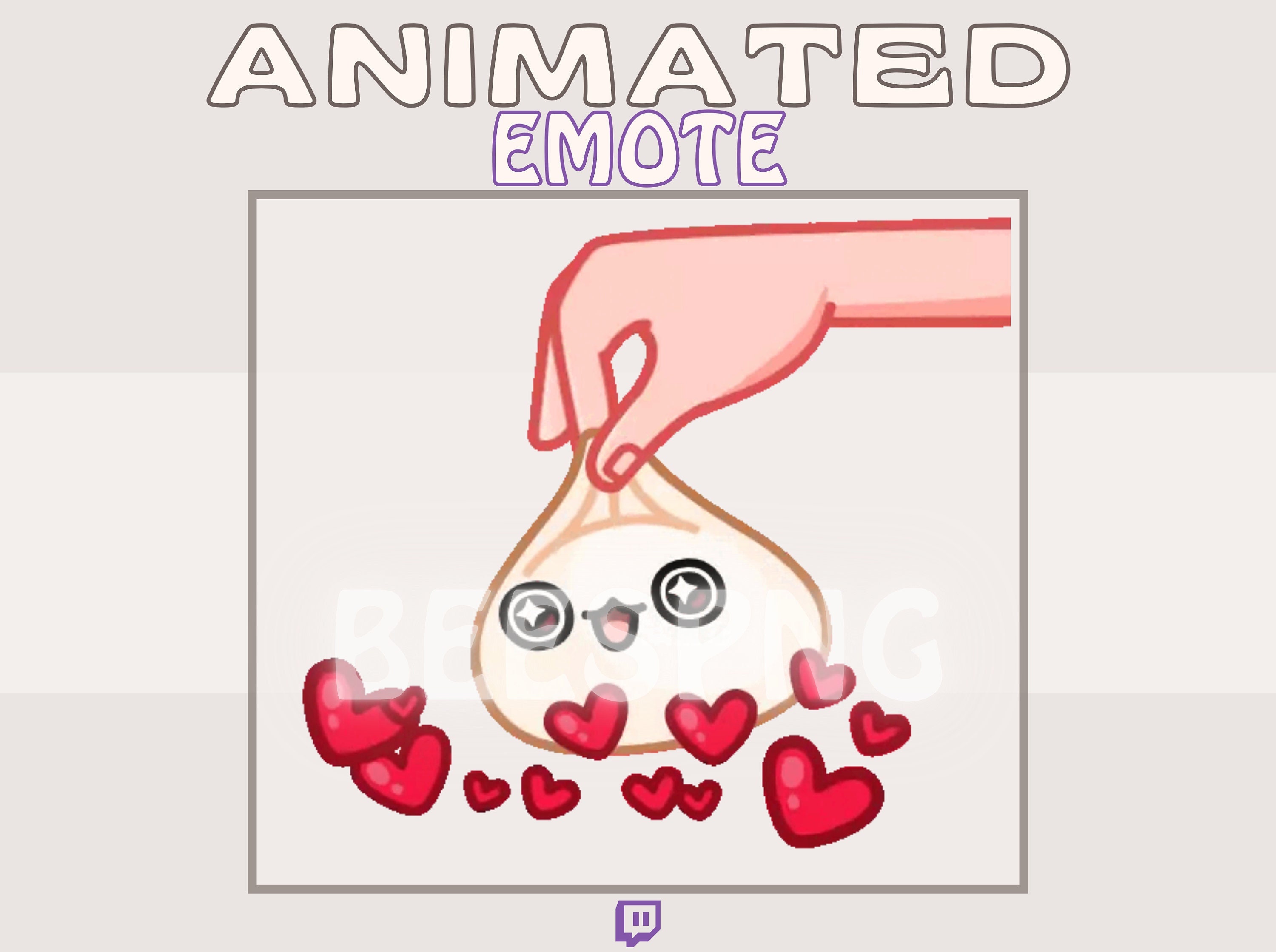 Animated Twitch Emote » ''HEARTS'' » Emotes for Twitch | Dumpling ...