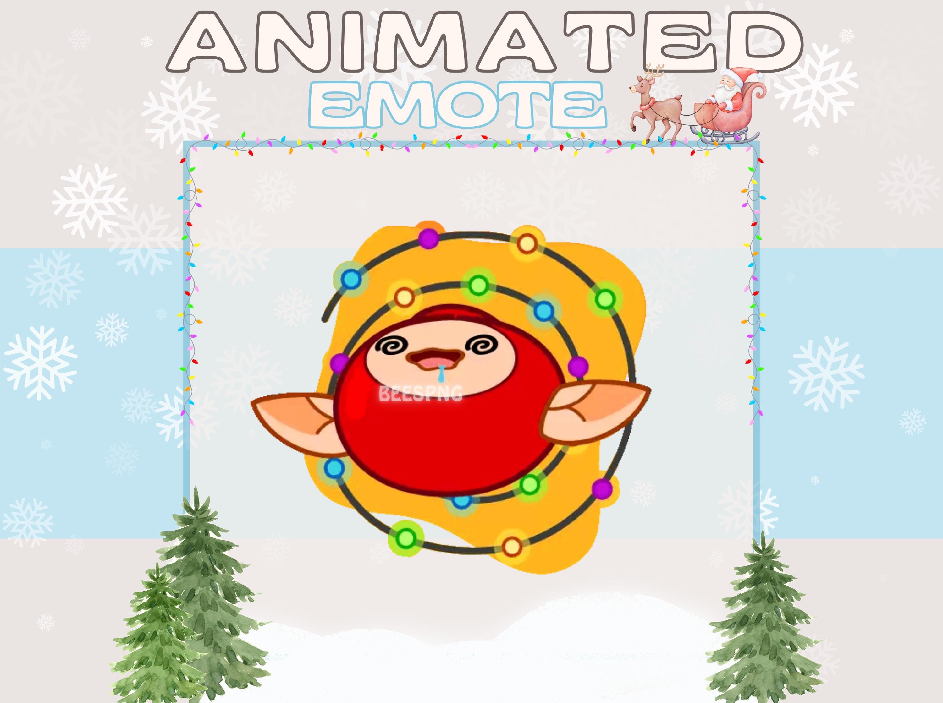 Animated Emote » Dizzy Elf » Twitch Emotes, Christmas Emotes, Holiday ...