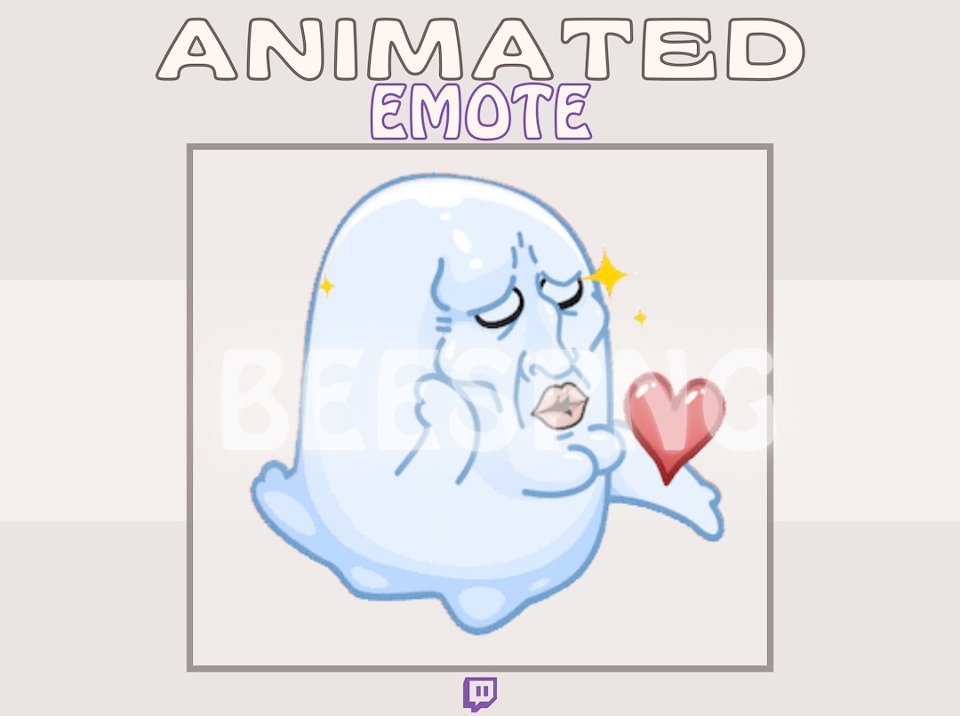 Animated Twitch Emote » ''fancy Ghost'' » Emotes for Twitch | Cute ...