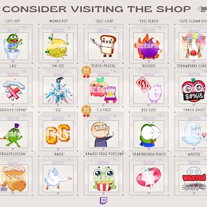 Animated Twitch Emote » "self-loaf'' » Emotes for Twitch | Cute Emotes ...