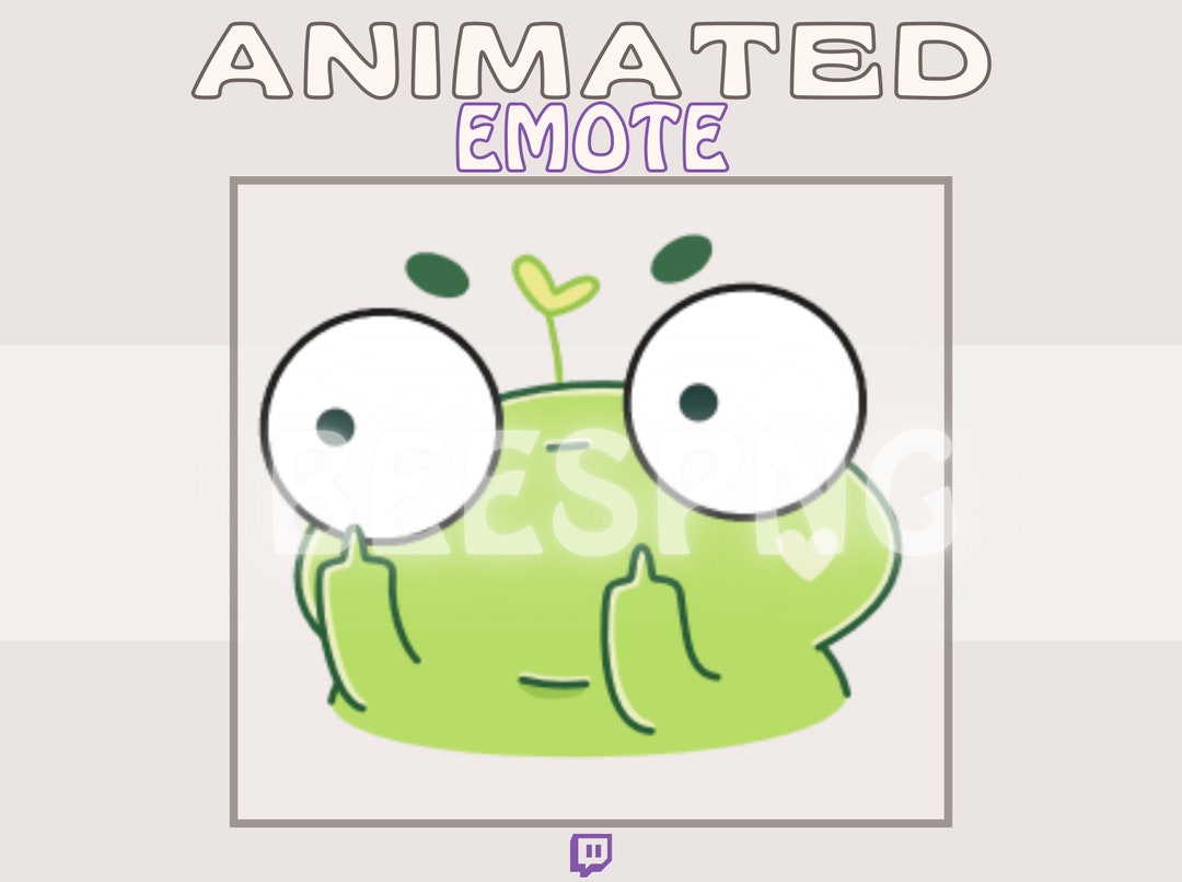 Animated Twitch Emote » ''kawaii Frog F.U'' » Emotes for Twitch | Dance ...