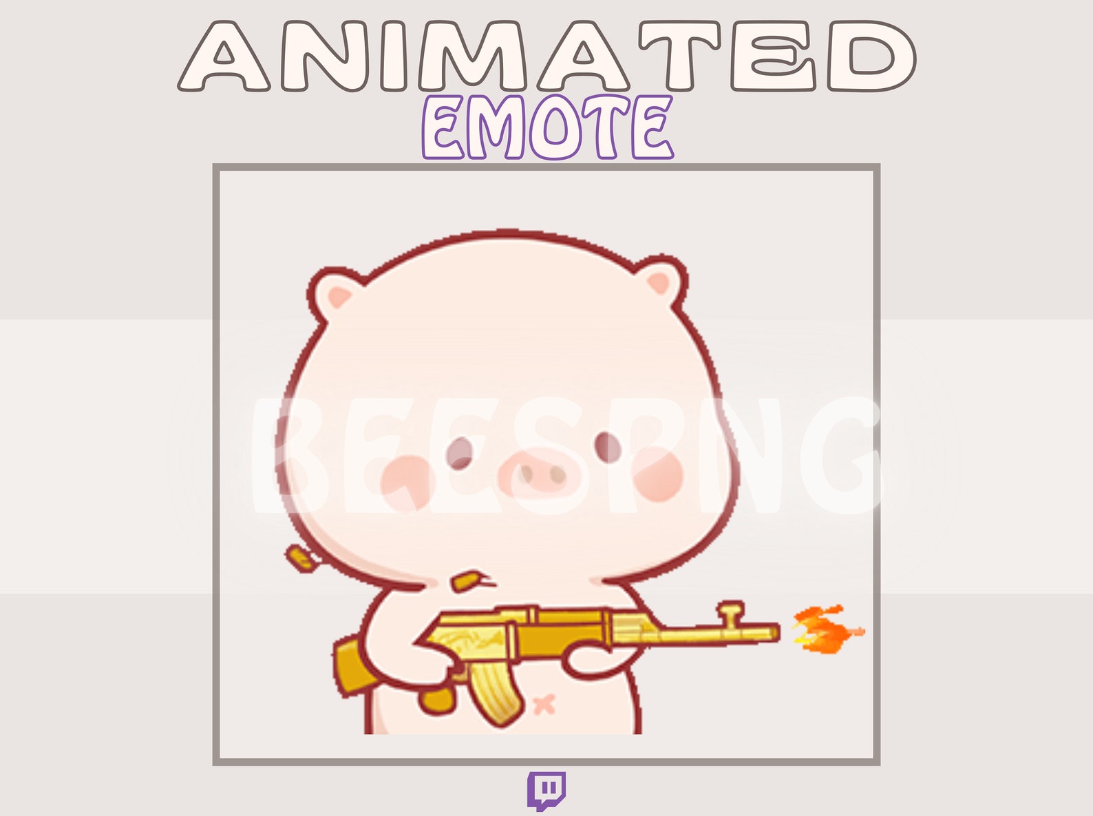 Animated Twitch Emote » ''piggy AK'' » Emotes for Twitch | Cute Emotes ...