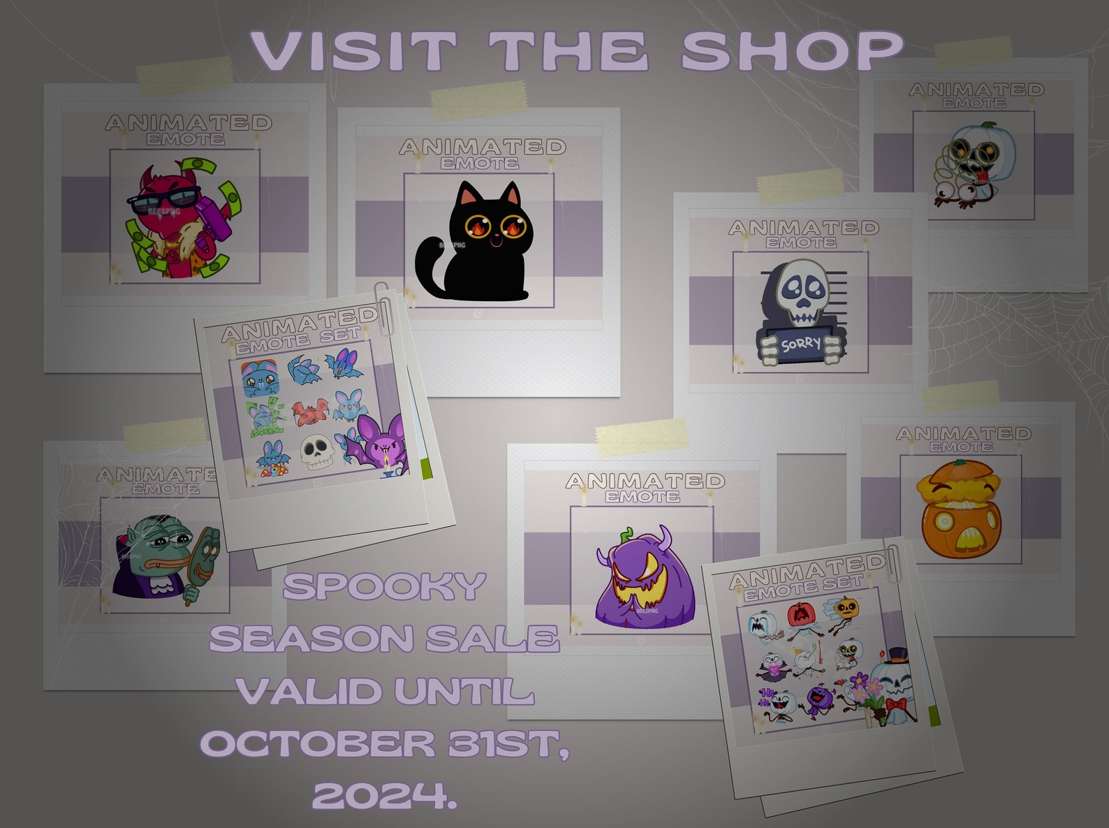 Animated Twitch Emote » Jumpscared » Halloween Emotes | Witch Emote ...