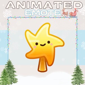 Animated Emote Star Topper Shimmy Twitch Emotes, Christmas Emotes ...