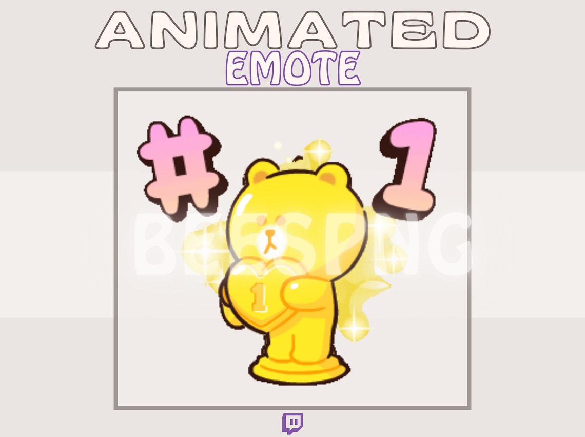 Animated Twitch Emote » ''#1 Teddy'' » Emotes for Twitch | Cute Emotes ...