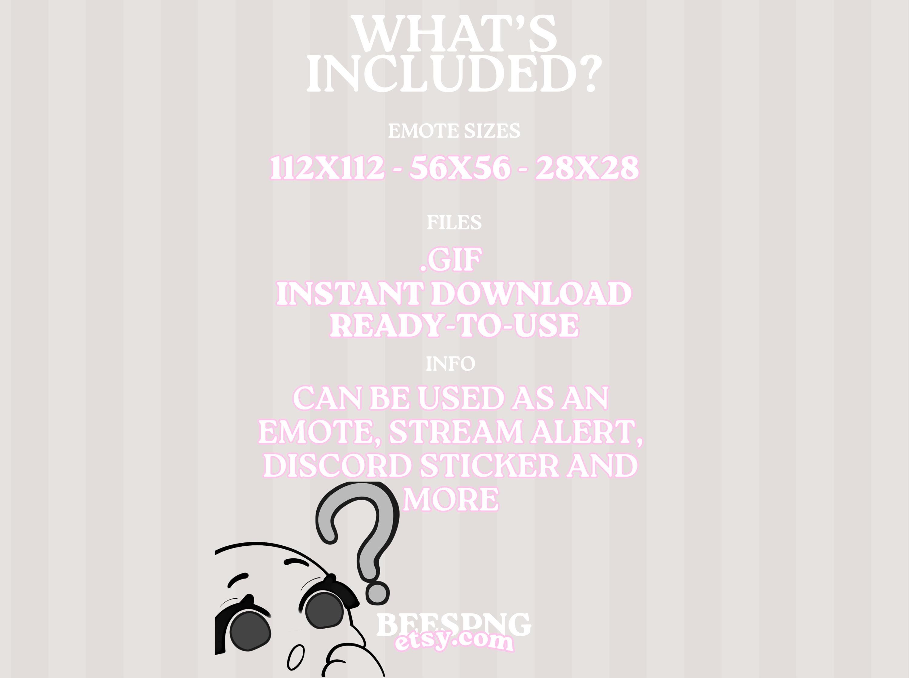 Puddle of Tears · Animated Emote · Twitch · Discord · Stream Assets - Etsy
