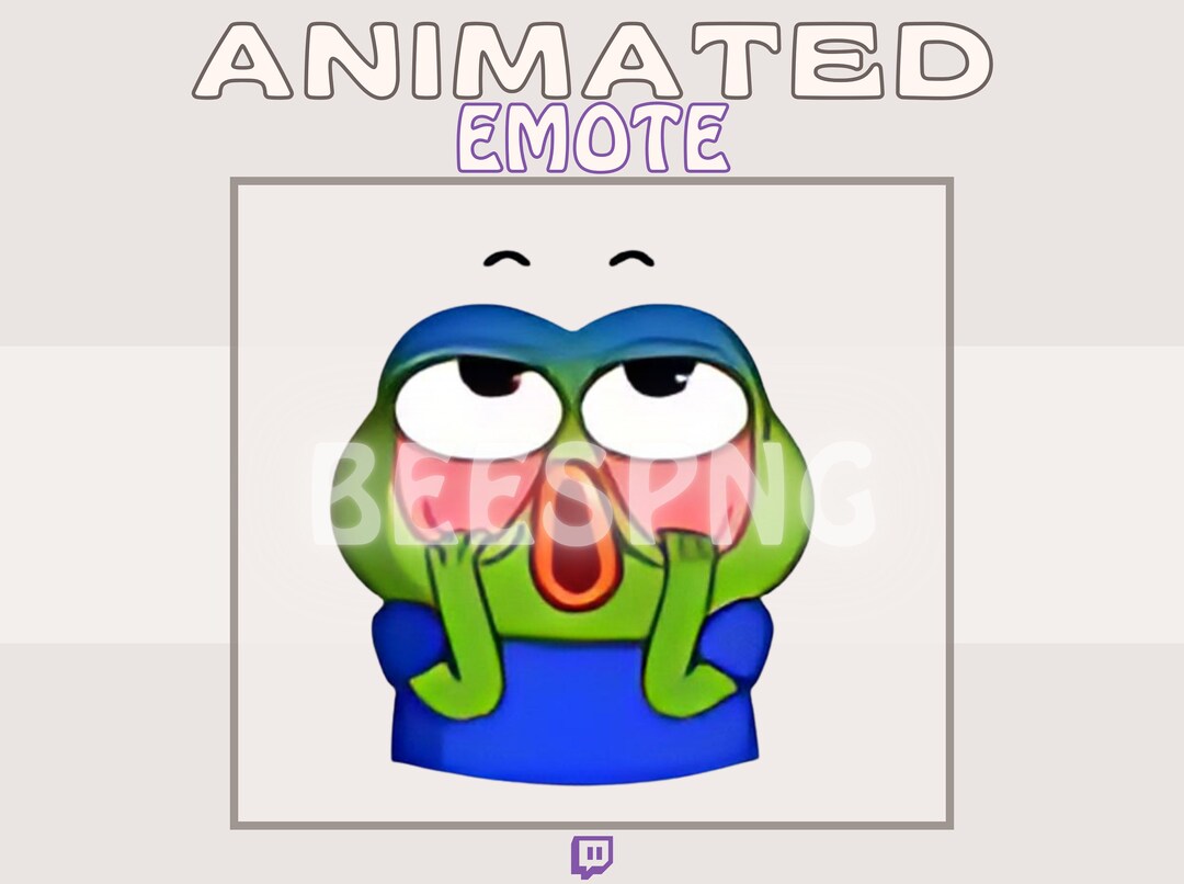 Annoyed Pepe » Twitch Emote » Animated // Stream Assets • Beespng - Etsy