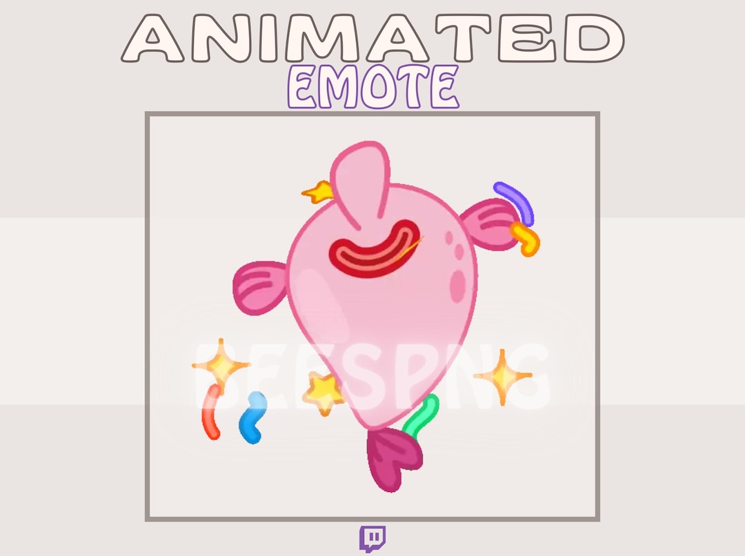 Animated Twitch Emote » "dancing Blob'' » Emotes for Twitch | Cute ...