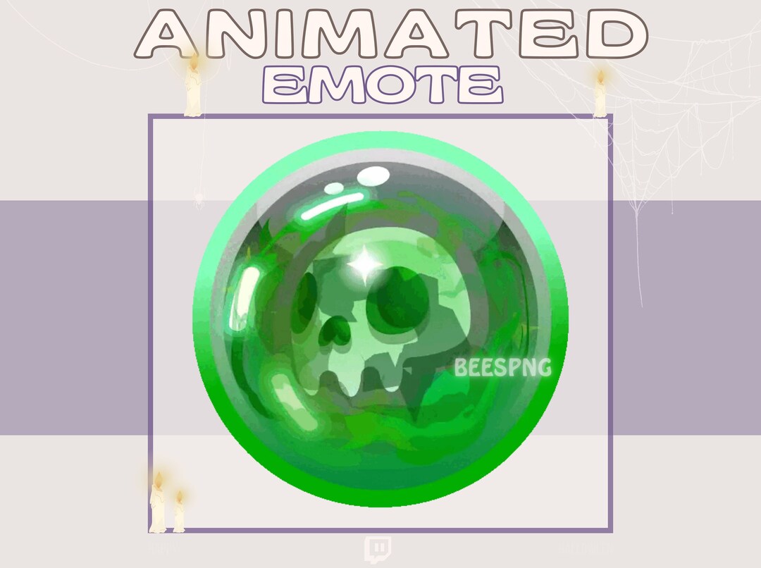 Animated Twitch Emote » Fortune » Halloween Emotes | Crystal Ball Emote ...