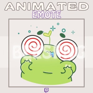 Animated Twitch Emote » ''kawaii Frog Dizzy'' » Emotes for Twitch ...