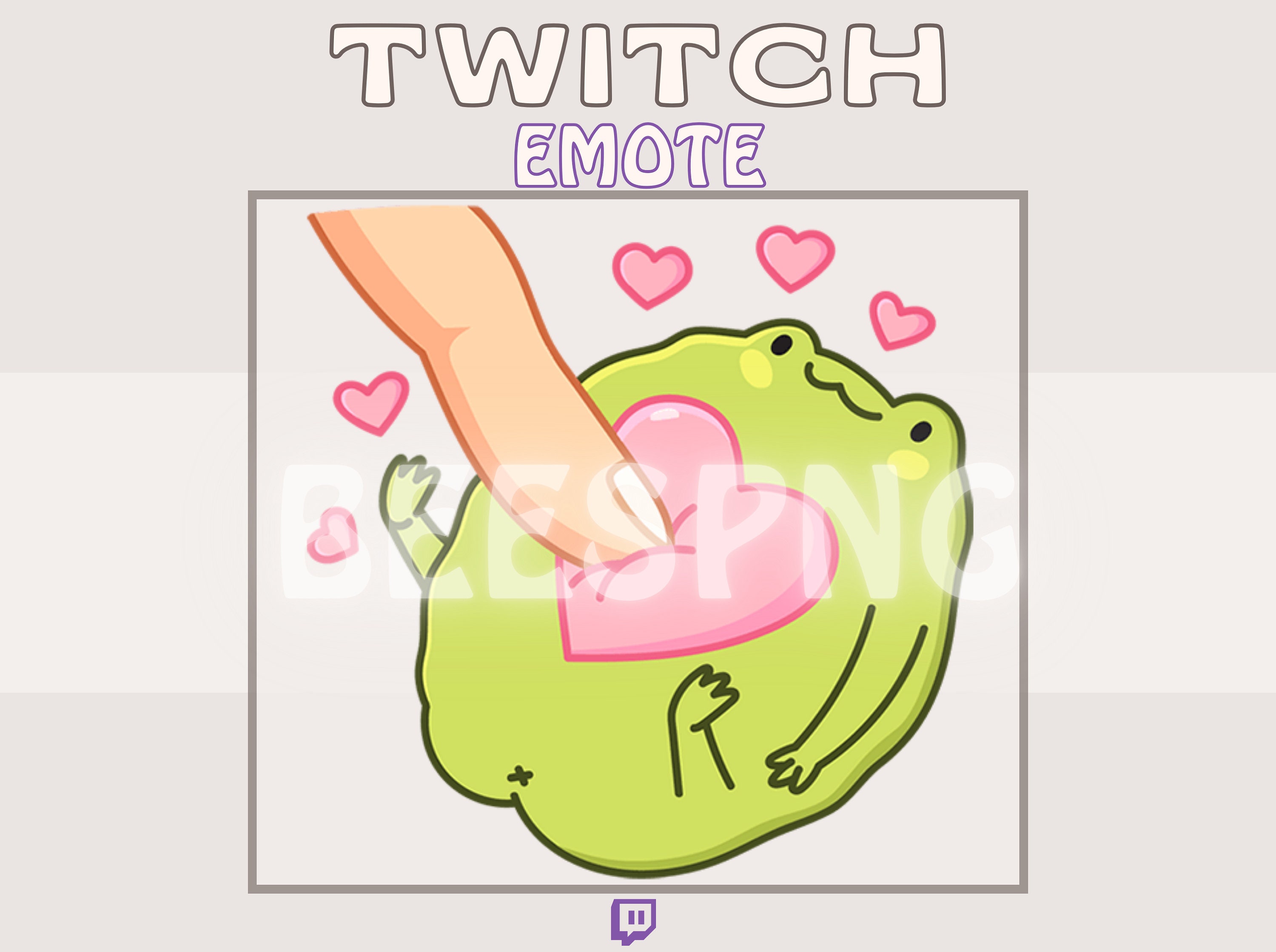 Twitch Emote » "tiny Frog'' » Emotes for Twitch | Cute Emote, Froggy ...