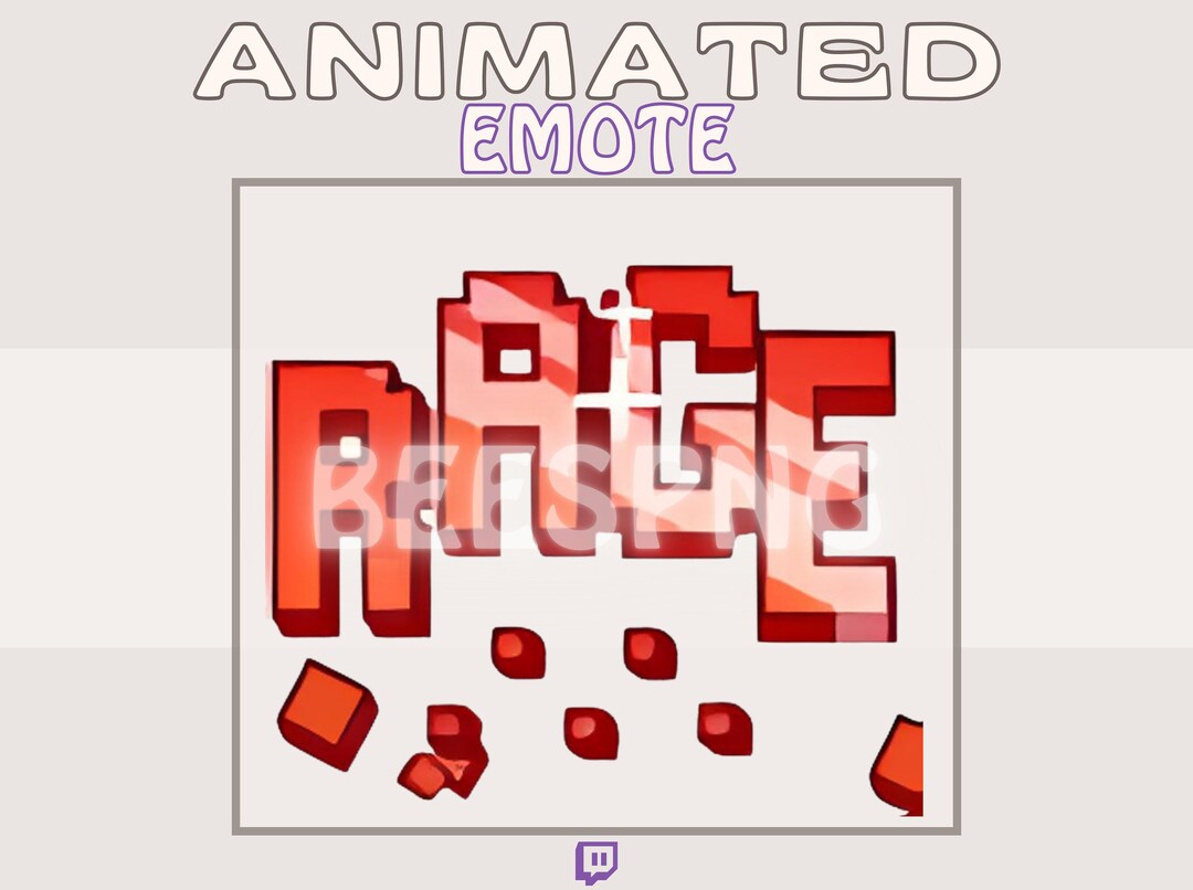 Animated Twitch Emote » RAGE » Text Emotes | Angry Emote, Text Emotes ...