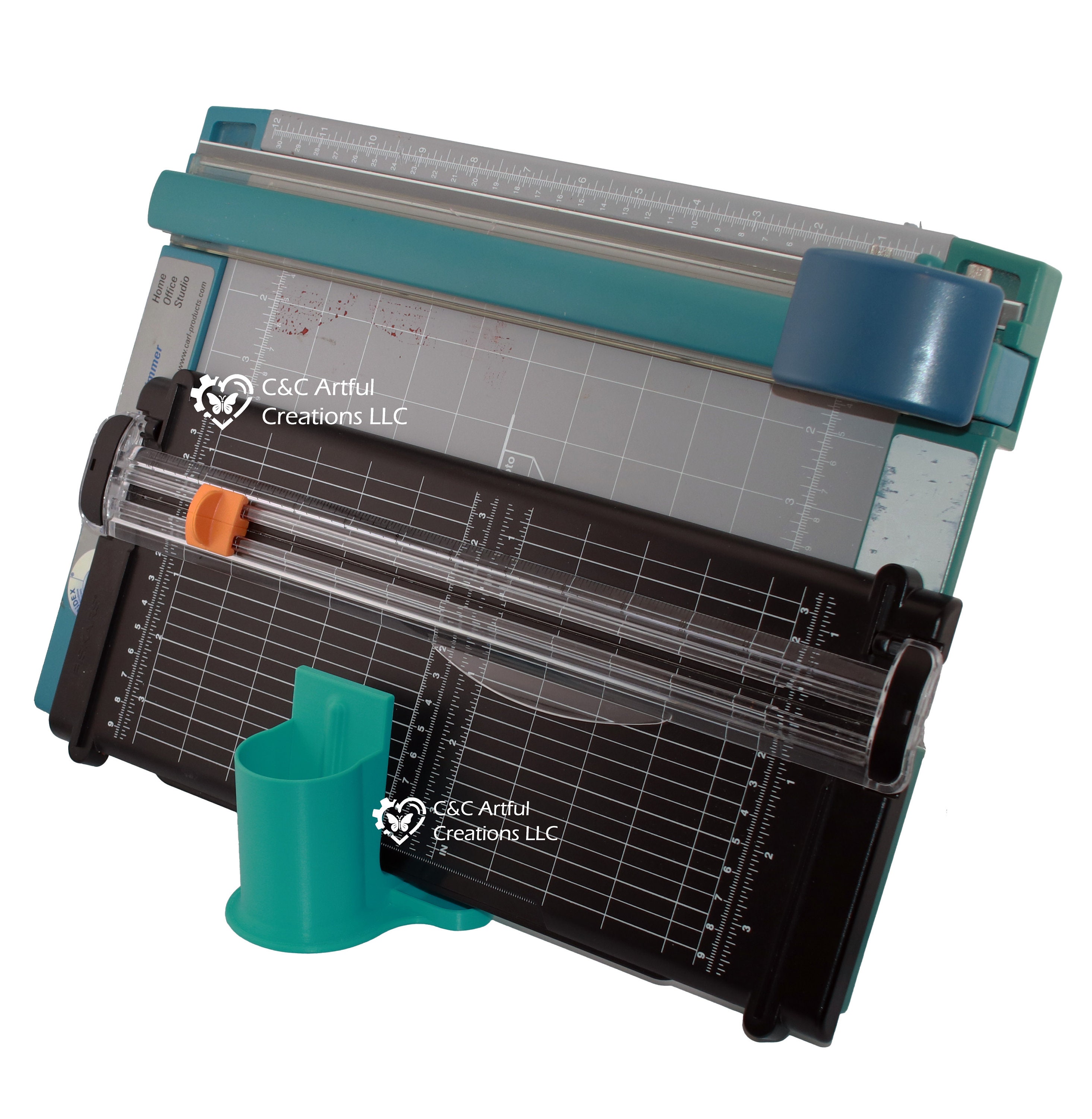 Rotary Trimmer Stand With Built-in Pencil Holder and Mini Storage - Etsy