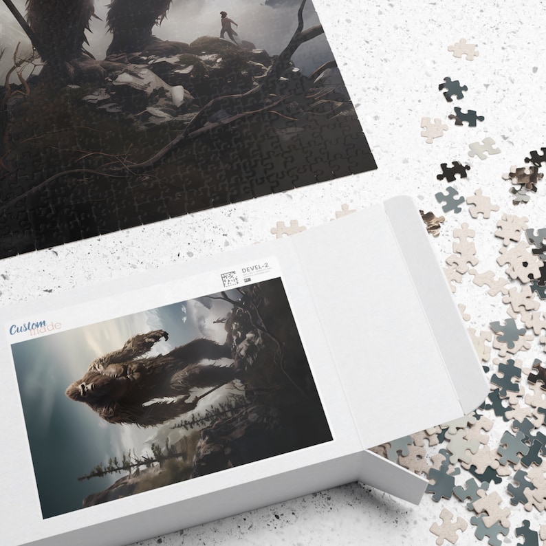 Sasquatch Puzzle - Etsy