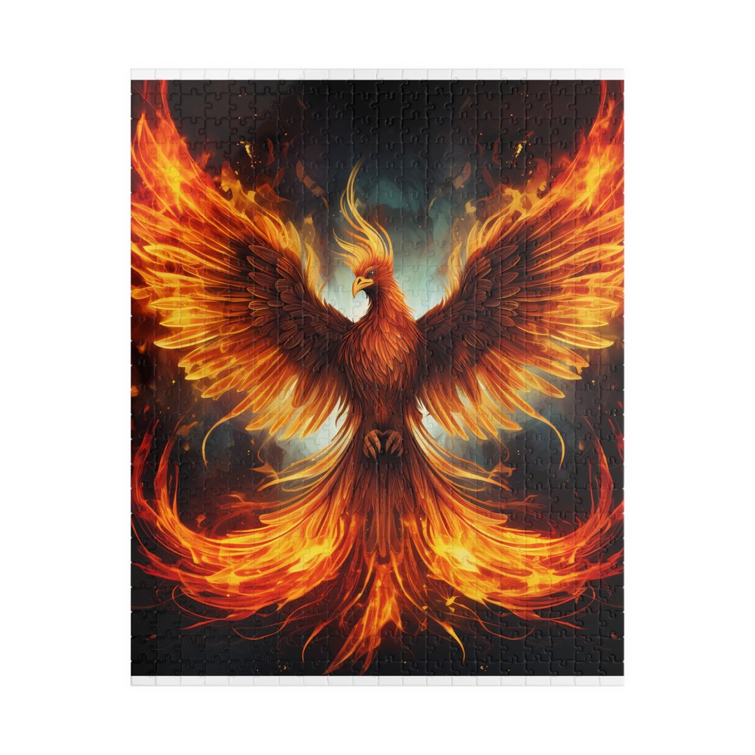 Phoenix Puzzle - Etsy