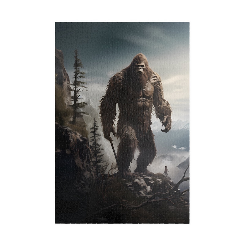 Sasquatch Jigsaw Puzzle - Etsy